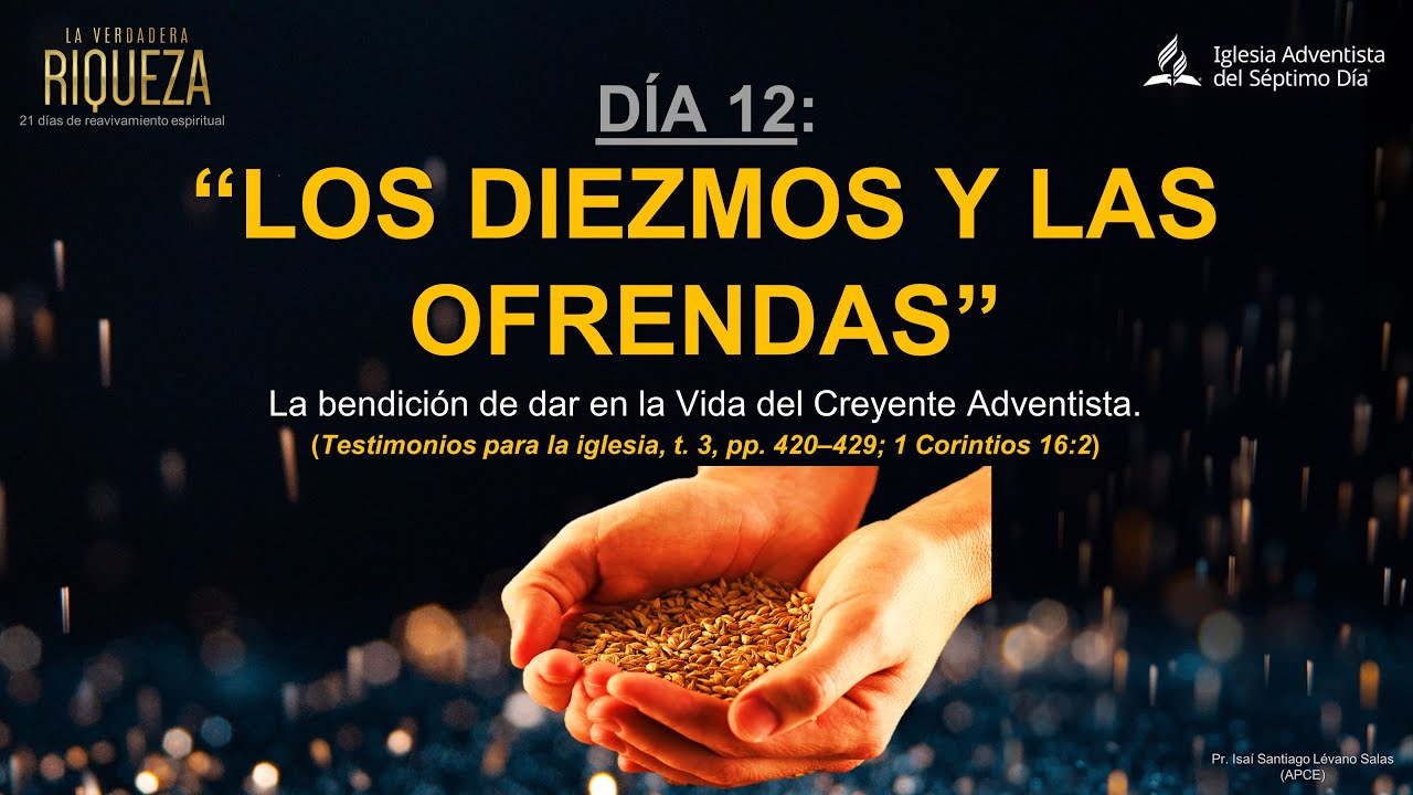 Diezmos Y Ofrendas Powerpoint Teologia De Las Ofrendas 1 Ppt Pdf