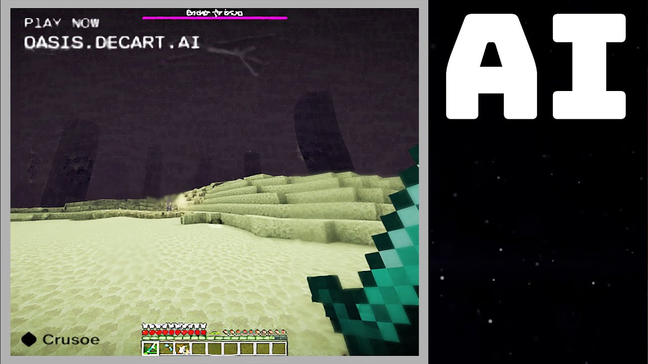 Found The End In Ai Minecraft Speedrun Youtube