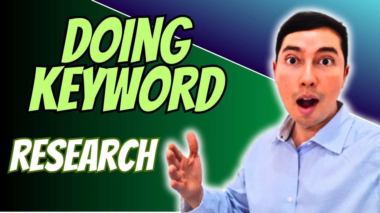 How I Do Keyword Research For My Channel Youtube