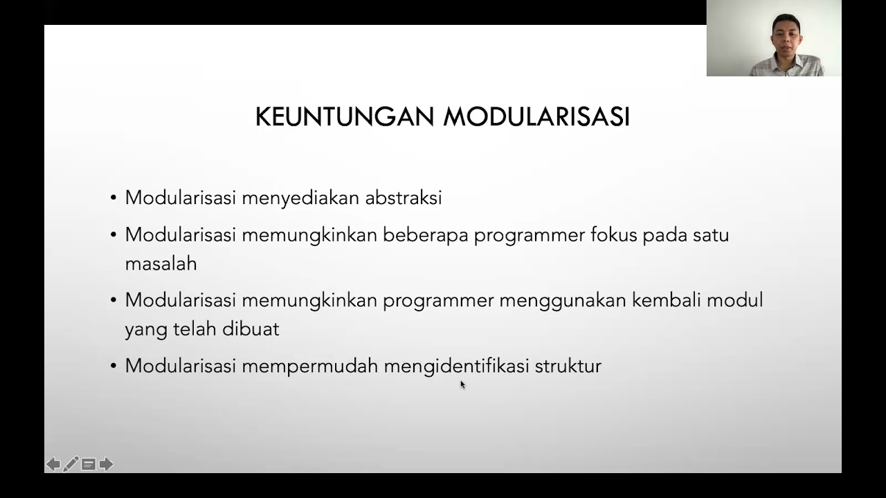 7 Modularisasi Program Youtube