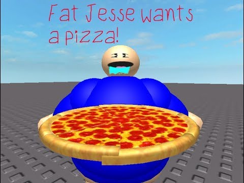 Fat Jesse Wants A Pizza Roblox Skit Youtube