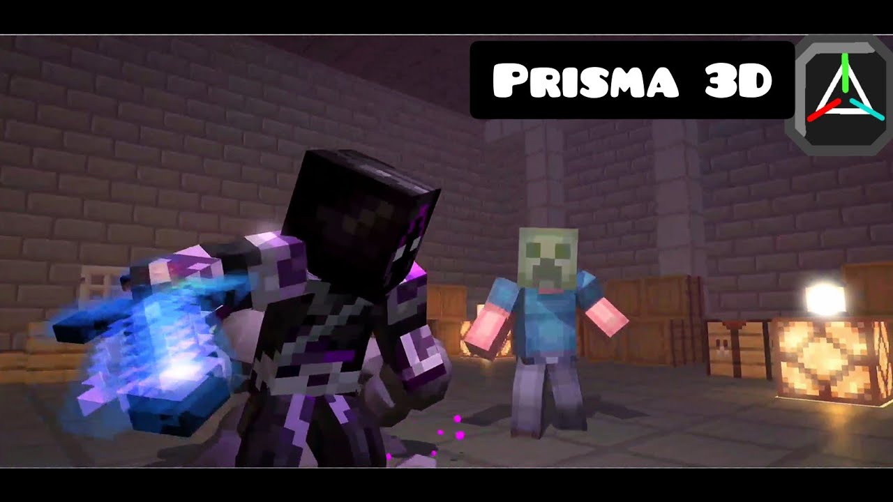 Creating A Minecraft Animation On Android Prisma 3d Minecraft Youtube