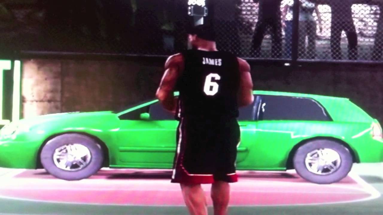 Lebron James Jumps Over Car Youtube