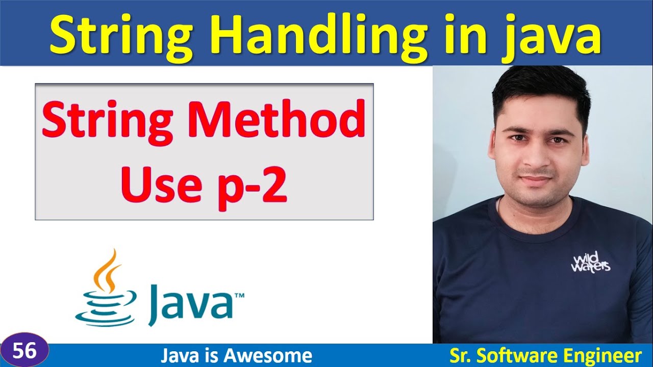 String Method Use In Java Part 2 Youtube