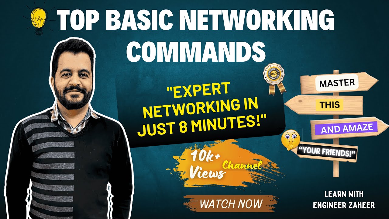Top Network Commands Network Fundamentals Youtube