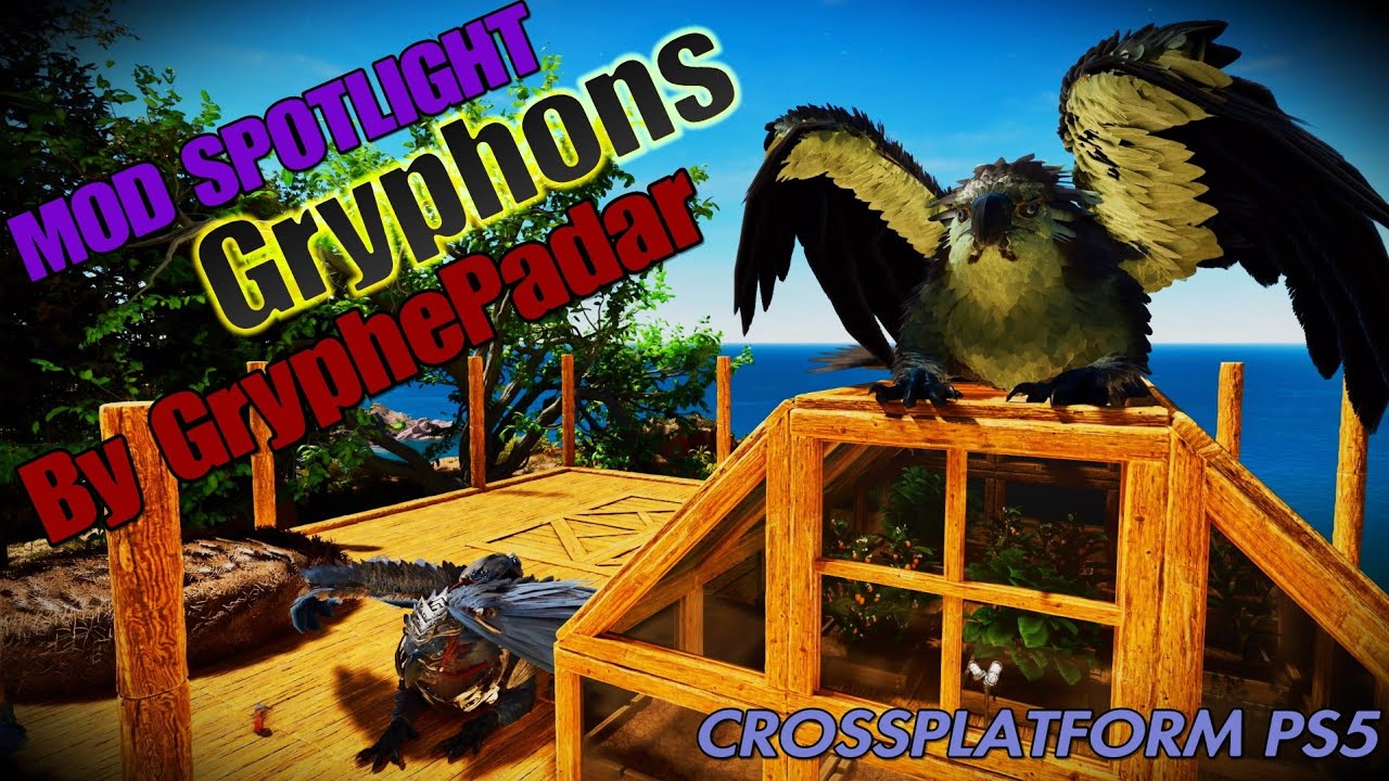 Mod Showcase Gryphons Ark Ascended Ps5 Youtube