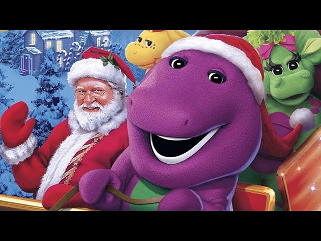 Barney Christmas Fargeleggingssider Barney Christmas Specials