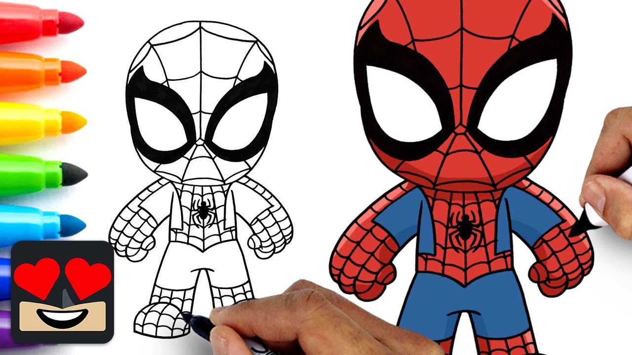 How To Draw Spider Man Youtube