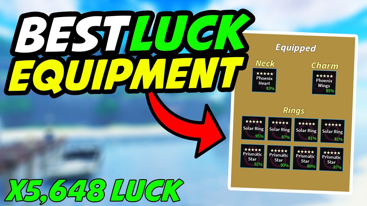 Best Luck Equipment Build In Prospecting Roblox Youtube