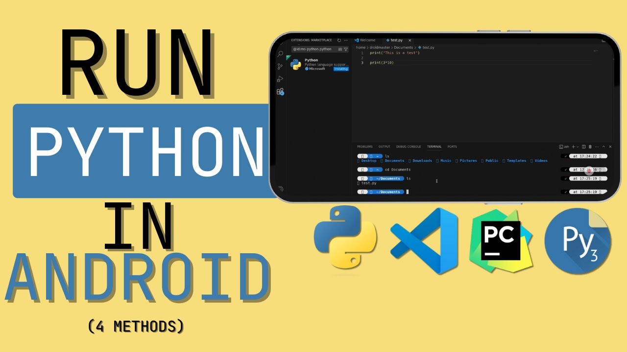 Best Python Ides For Android How To Run Python Code On Android Youtube