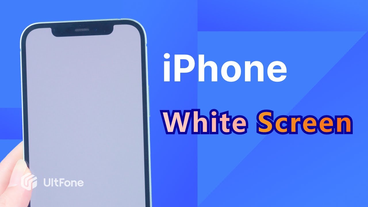 How To Fix Iphone White Screen Of Death Iphone White Screen After