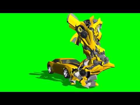 Transformers Bumblebee Green Screen Effects Youtube