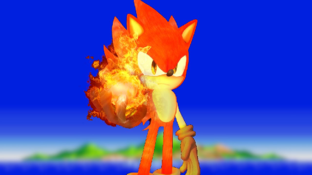 Fire Sonic In Sonic 2 Sonic Hack Youtube