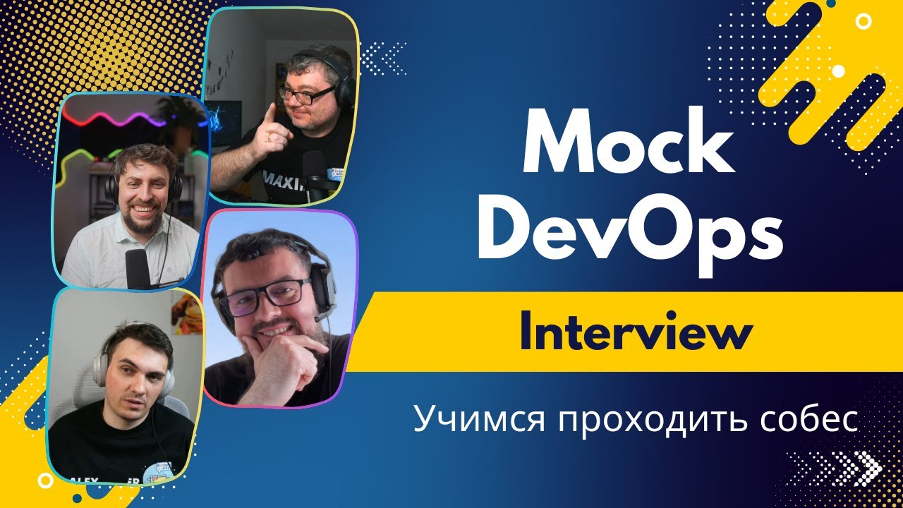 Dkt77 Devops Mock Interview 1 Senior Devops Youtube