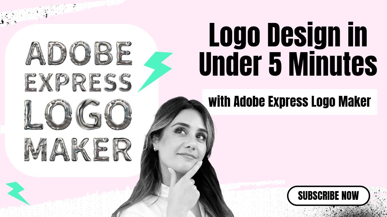 Logo Design With Adobe Express Logo Maker For Free Youtube