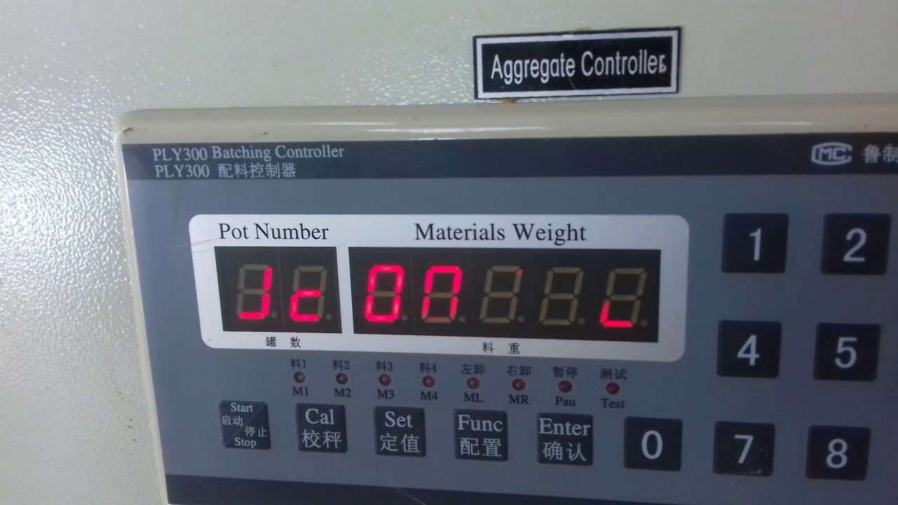 Batching Controller Ply 300 Youtube