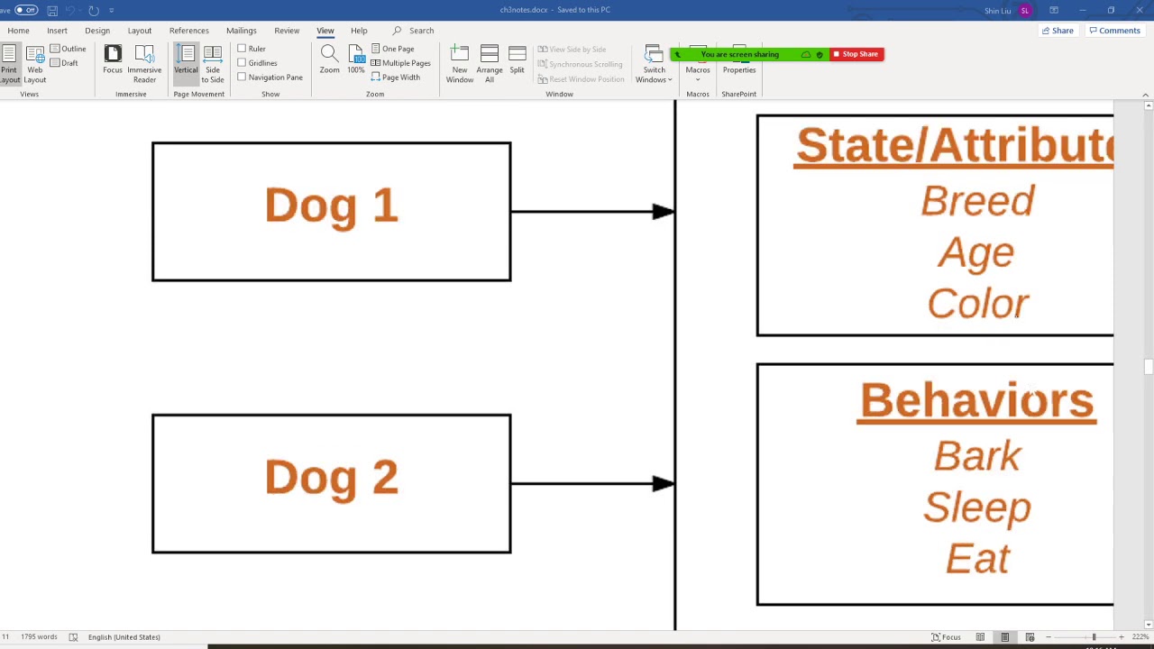 Java Programming Use A Dog To Explain The Class And Object Concept