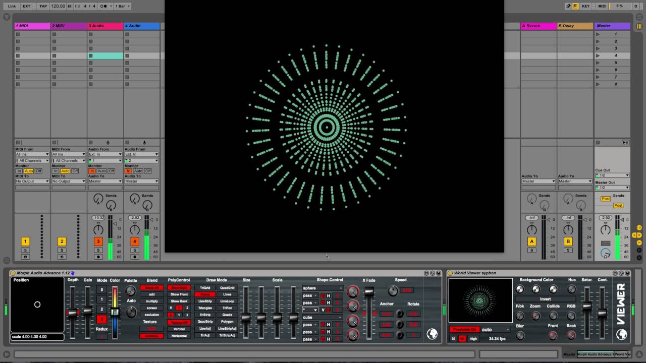 Ned Rush Morph M4l Visualiser Isotonik Studios Youtube