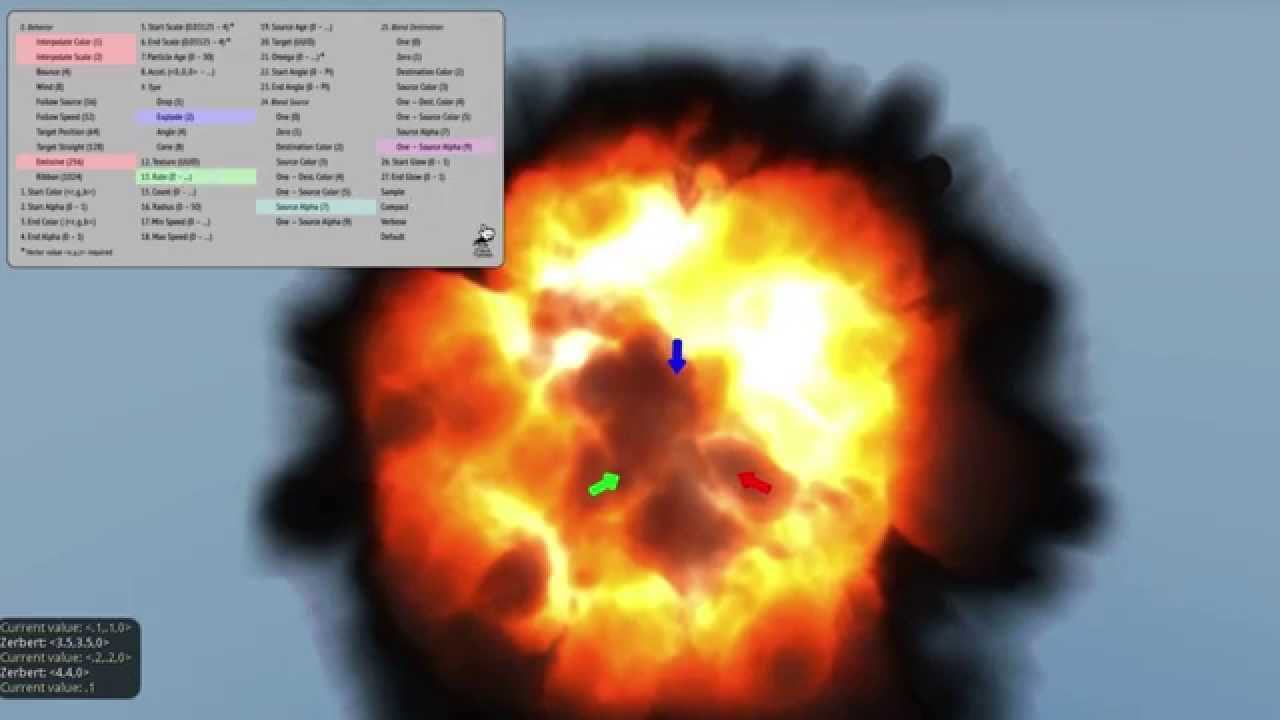 Making A Particle Explosion Youtube