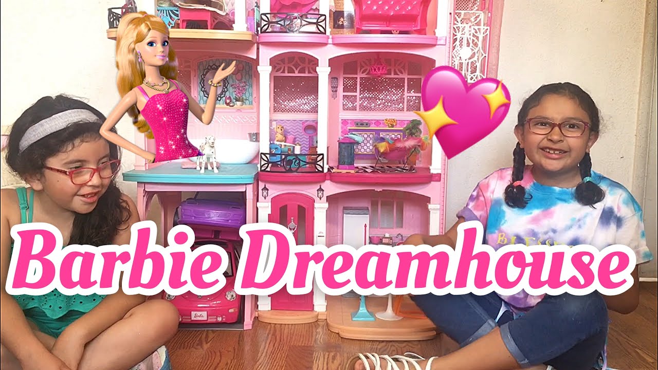 Decorating Our Barbie Dreamhouse Youtube