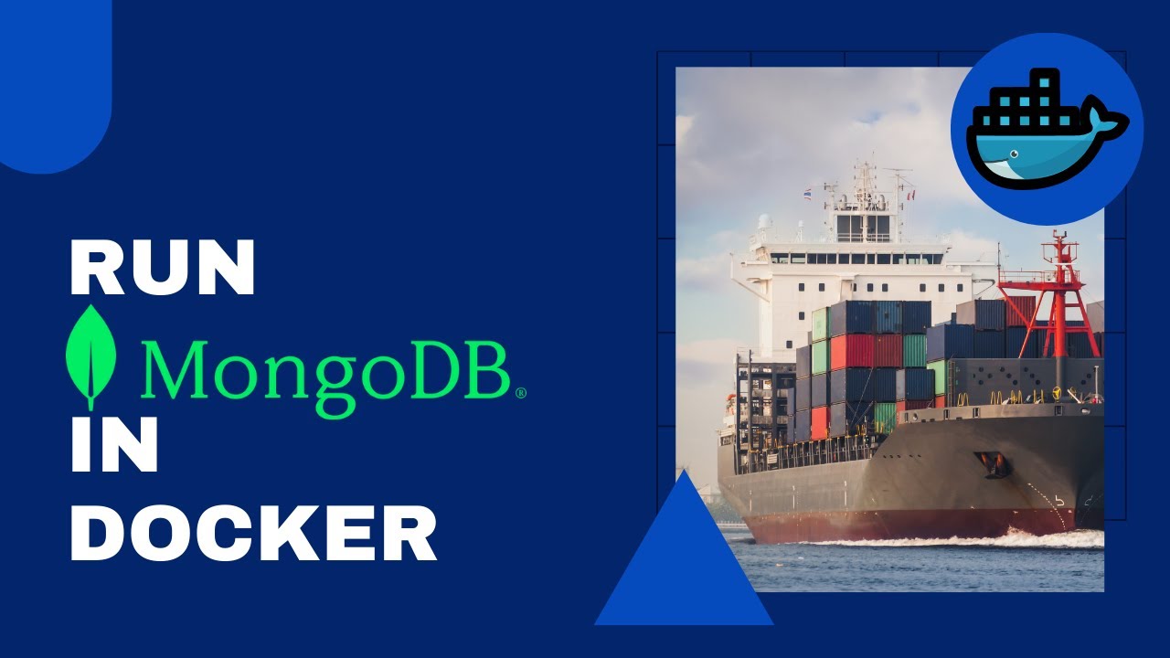 How To Run Mongodb In Docker Youtube