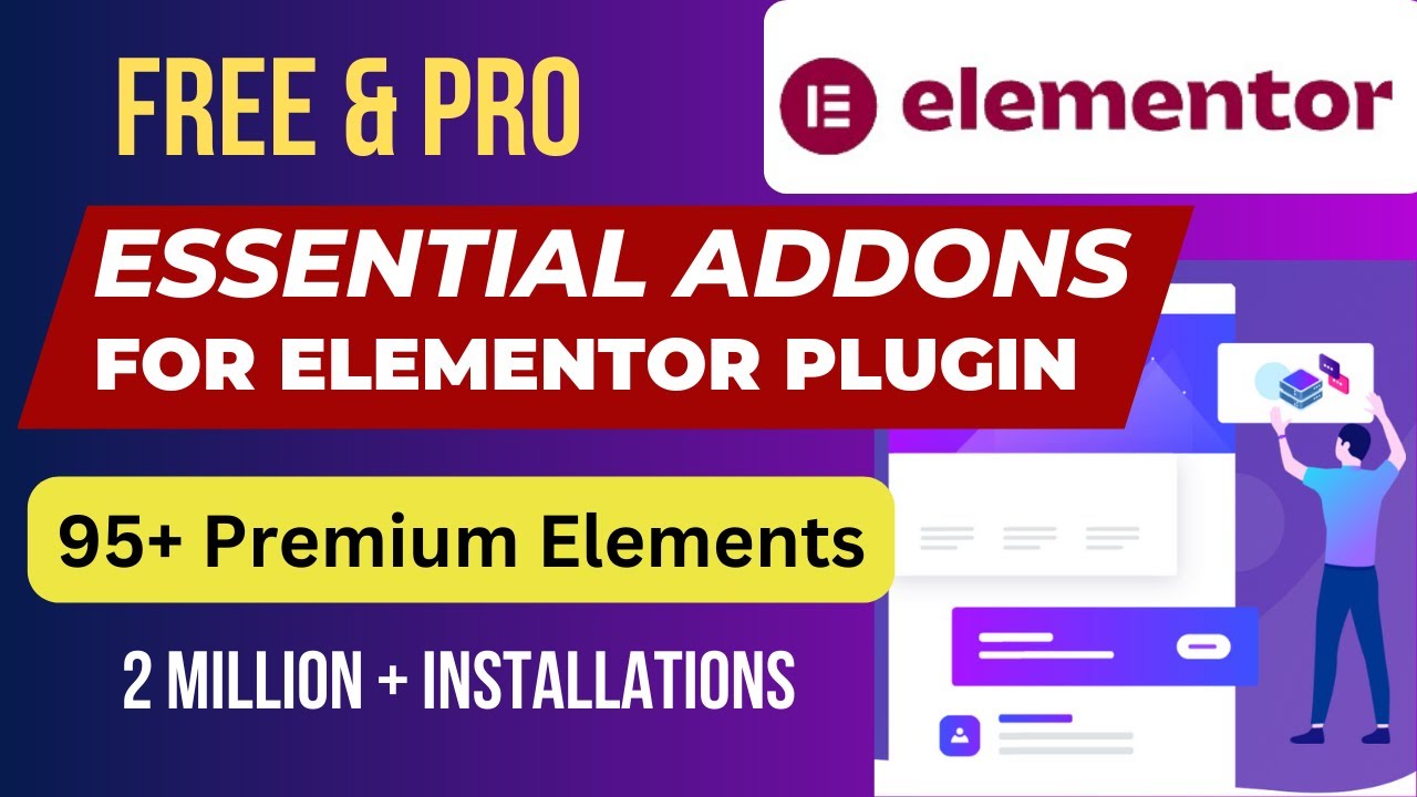 Free Pro Essential Addons For Elementor Plugin Tutorial Elementor