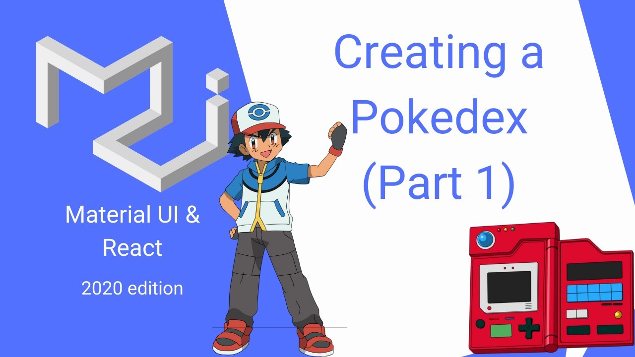 React Material Ui 14 Creating A Pokedex Part 1 Setting Up The