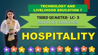 Tle 7 Quarter 3 Lc 1 Fundamentals Of Hospitality And Tourism Industry