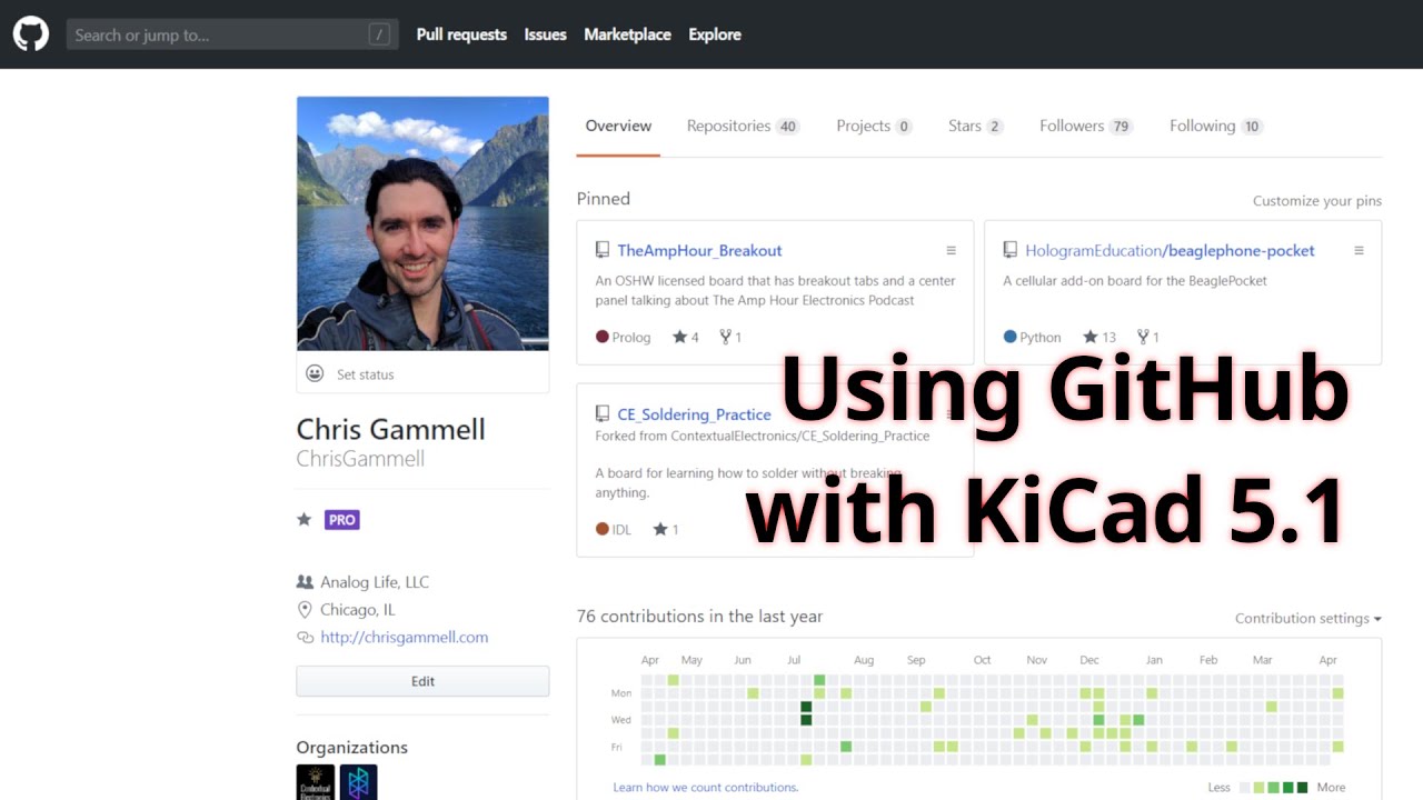 Using Github With Kicad 5 1 Youtube