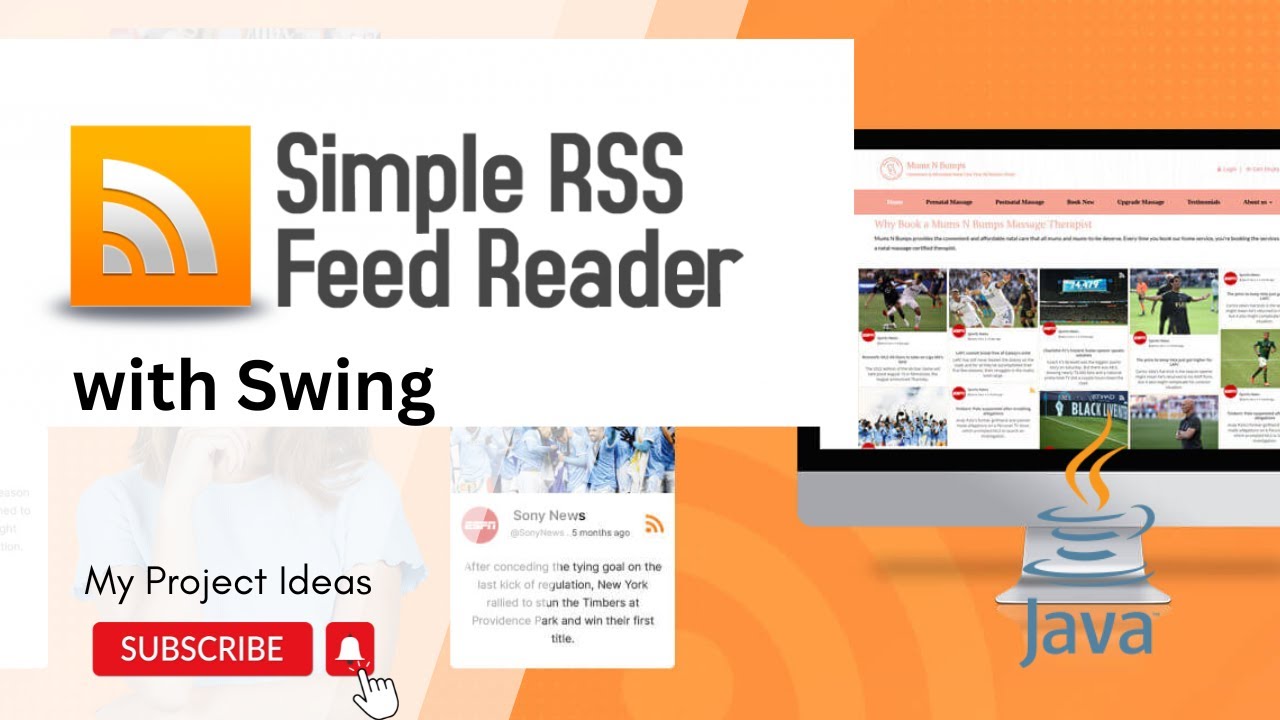 Rss Feed Reader With Java Swing Java Projects Youtube