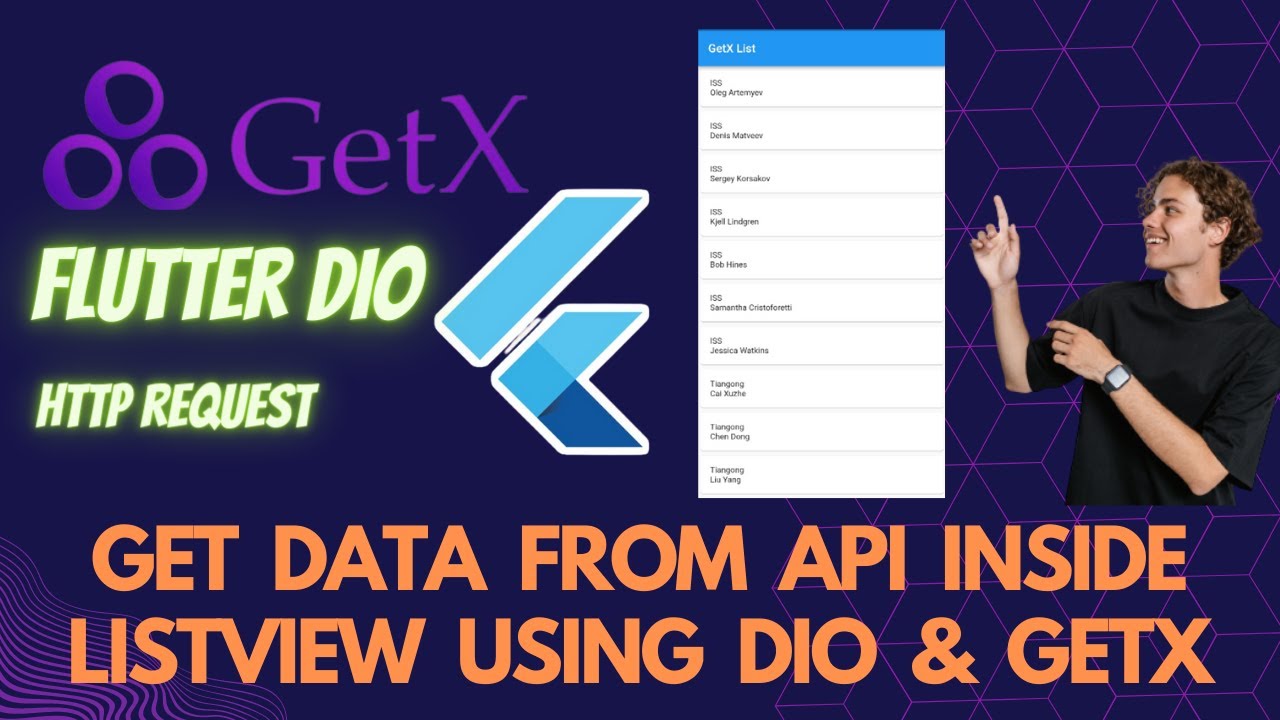 Get Server Data From Api Inside List View Using Dio Getx In Flutter