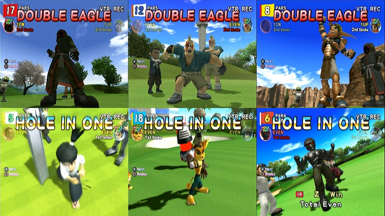 Hot Shots Golf Fore My Eighteen Double Eagles To Add For My 100 Double