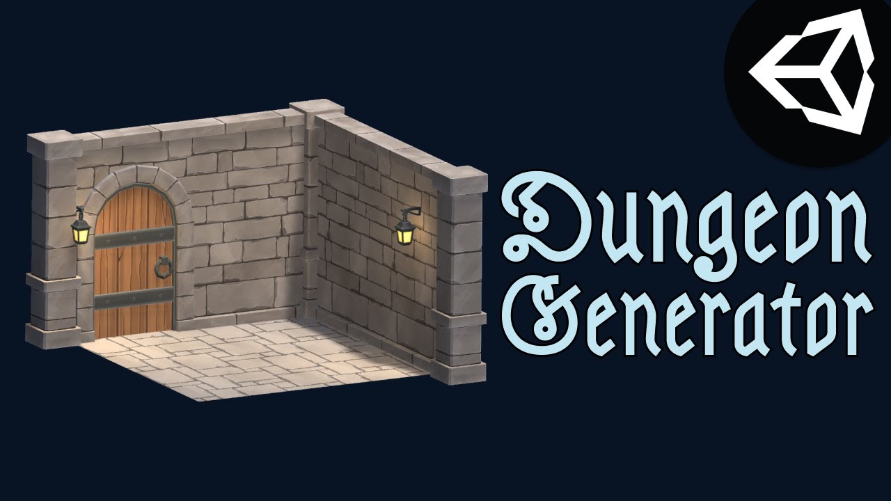 Procedural Dungeon Generator In Unity Tutorial Youtube