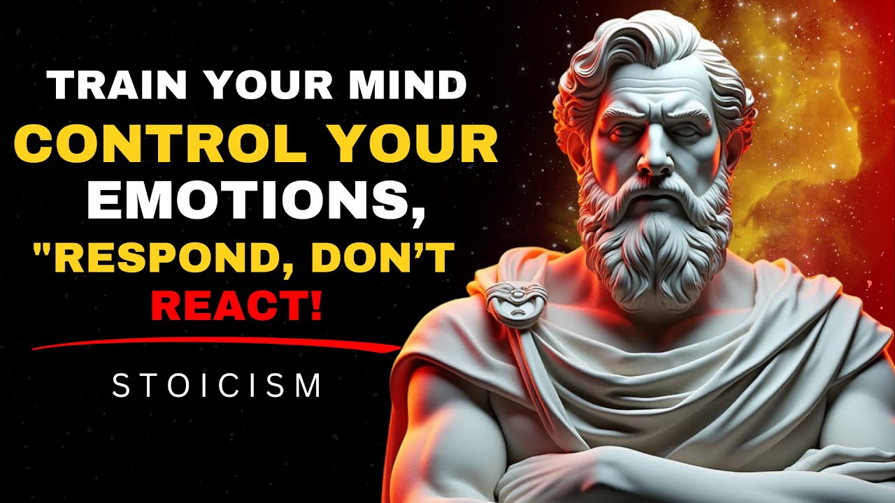 Train Your Mind To Respond Not React Stoic Philosophy Youtube