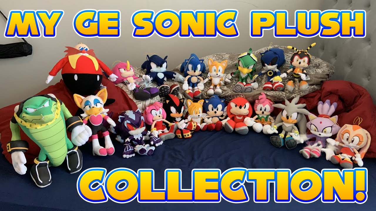 My Ge Sonic Plush Collection Youtube