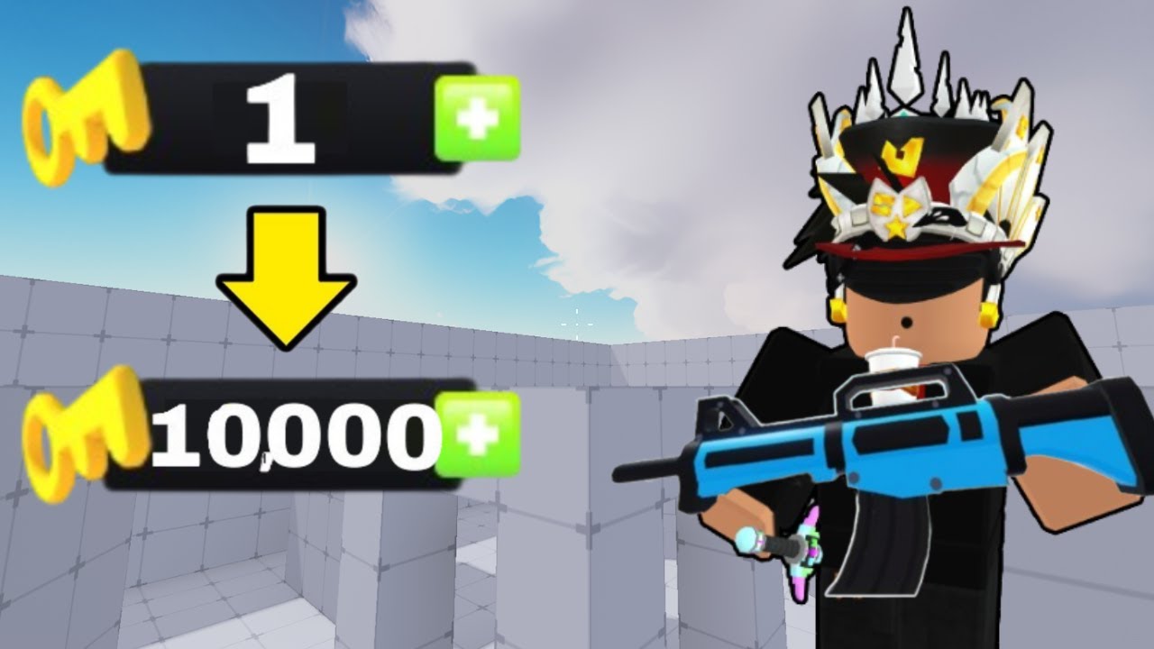 How Many Keys Can I Get In 1 Hour Roblox Rivals Youtube