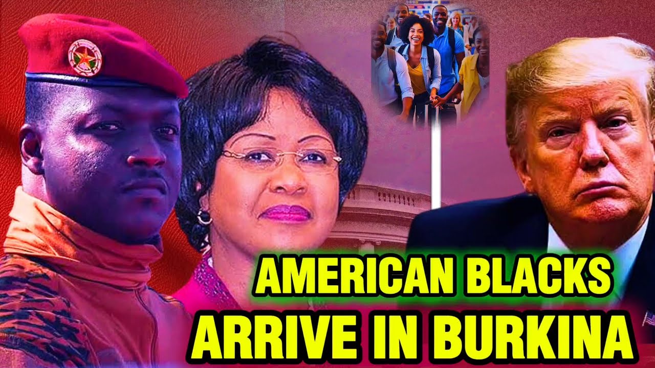 Must See African Americans Received In Burkina Faso By Ibrahim Traore
