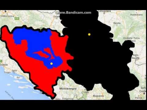 Bosnia Vs Serbia War Simulation 2015 2016 Youtube