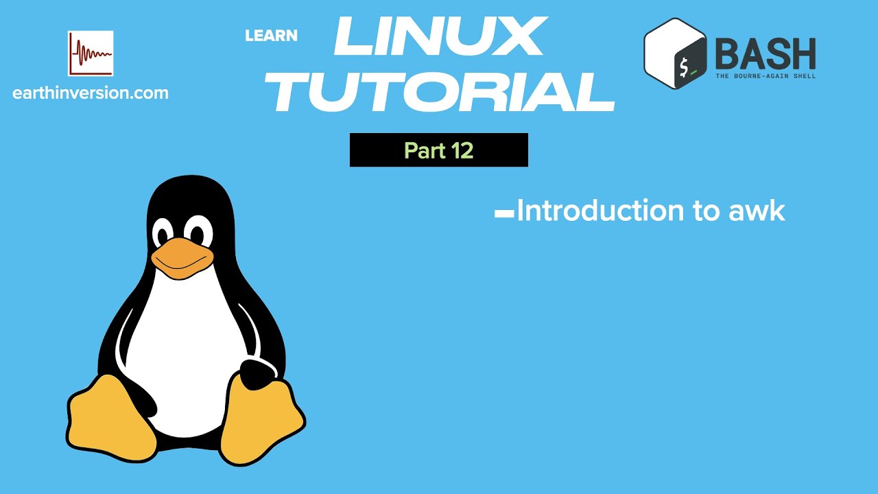 Linux Tutorial Part 12 Awk Command Youtube
