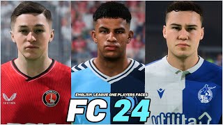 Fc 24 All English League One Players Real Faces Fc Faces Mp3 Music ...
