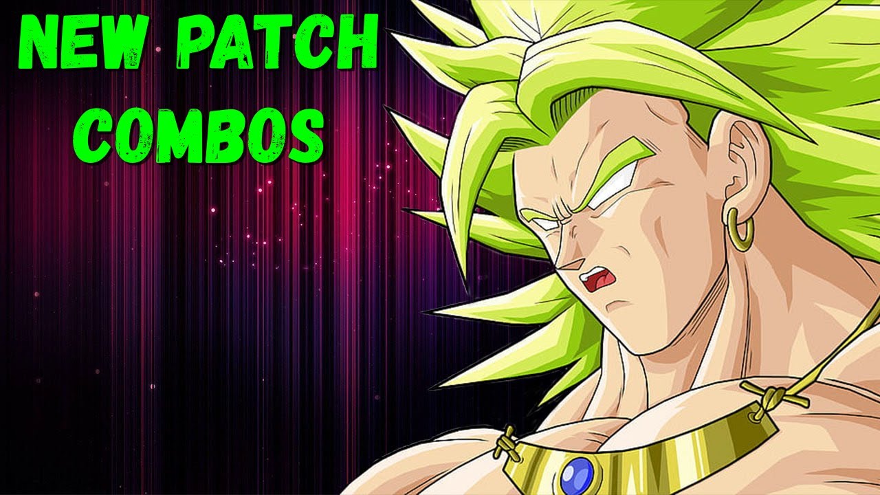 Broly Dbz New Patch Combos V1 33 Dbfz Youtube