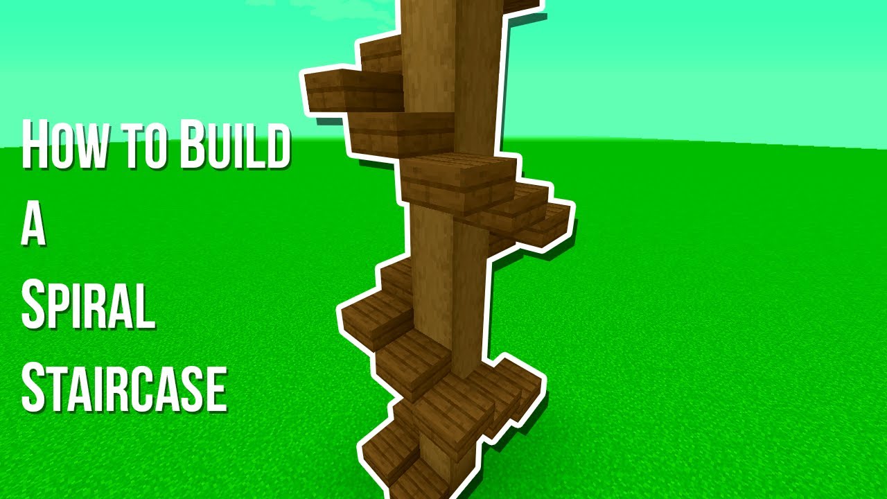 Minecraft Spiral Staircase Guide Batmangrade