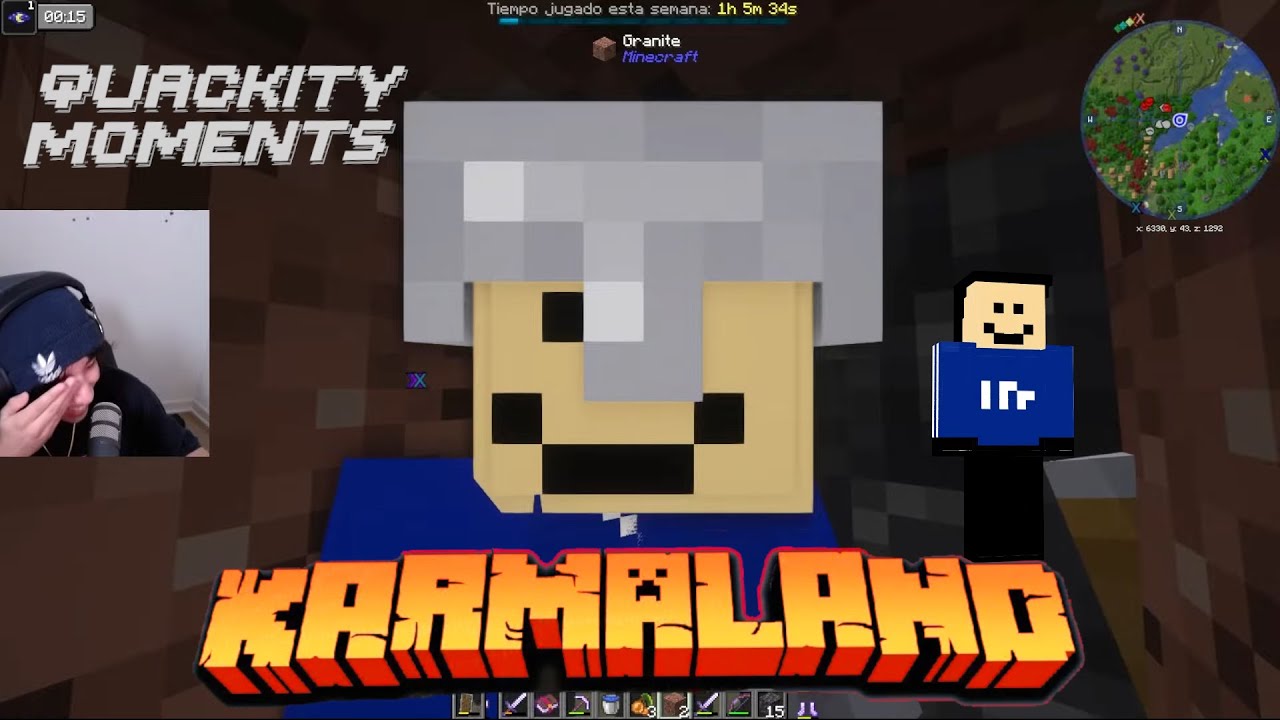 Funny Quackity Clips Karmaland 5 Youtube