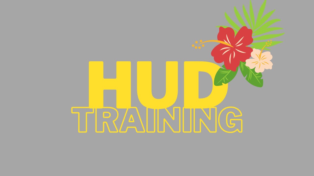 Hud Training 073122 Youtube