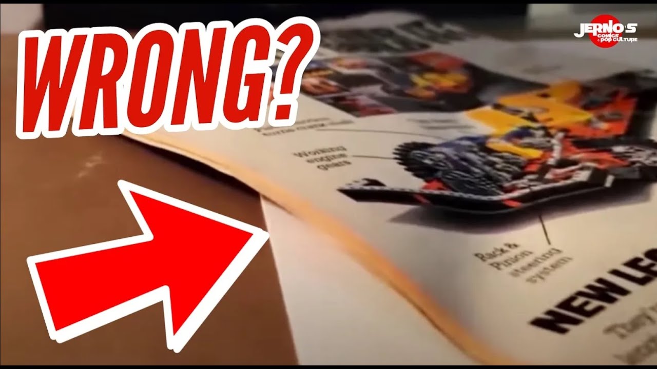 Comic Book Pressing Gone Wrong Youtube