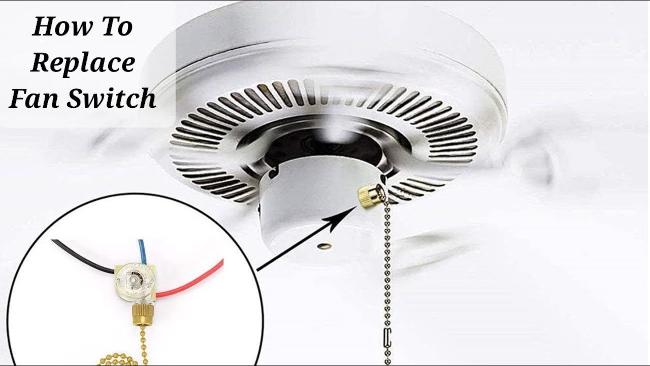 How To Change A Harbor Breeze Fan Pull Chain Switch Harbor Breeze