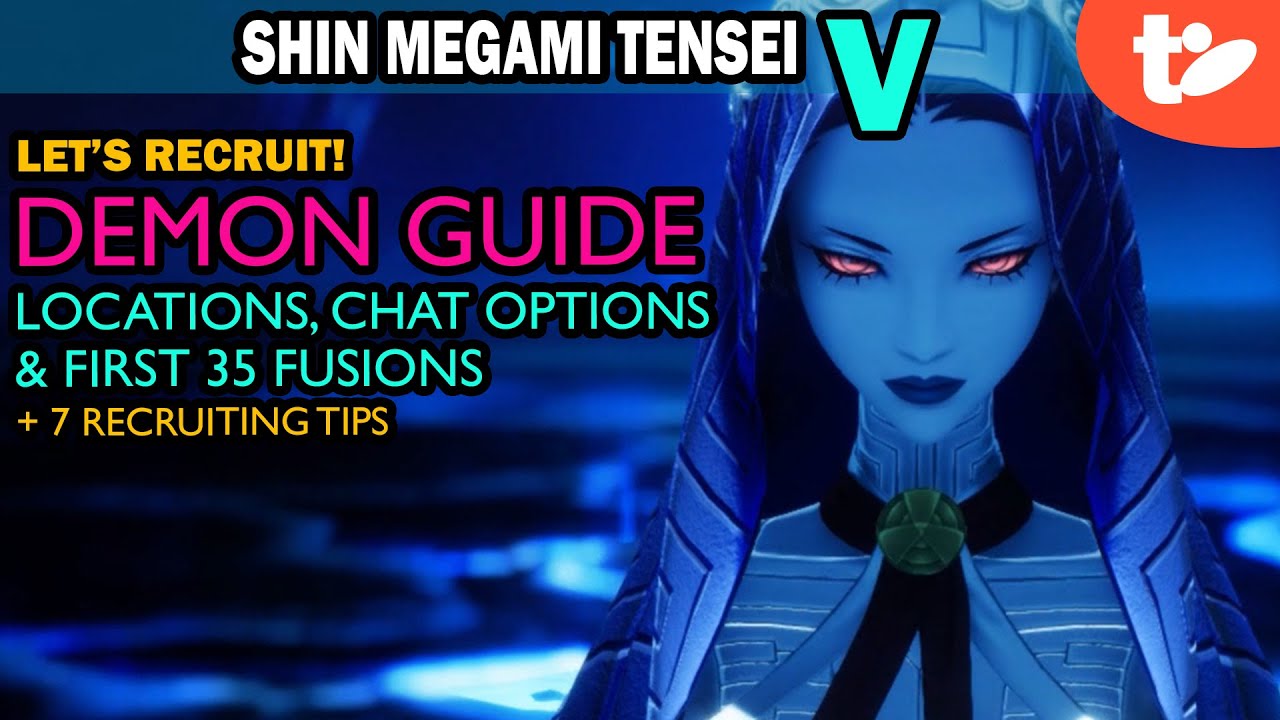 Shin Megami Tensei V Demon Guide Locations Recruiting Conversations