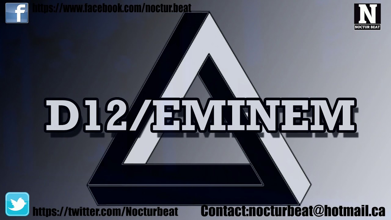 D12 X Eminem X Dr Dre Instrumental Type Beat Prod By Noctur Youtube