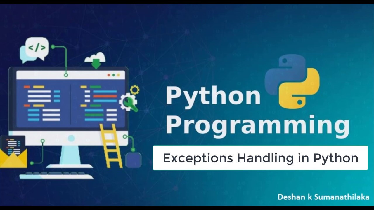 Exceptions Handling In Python Tutorial 11 Youtube