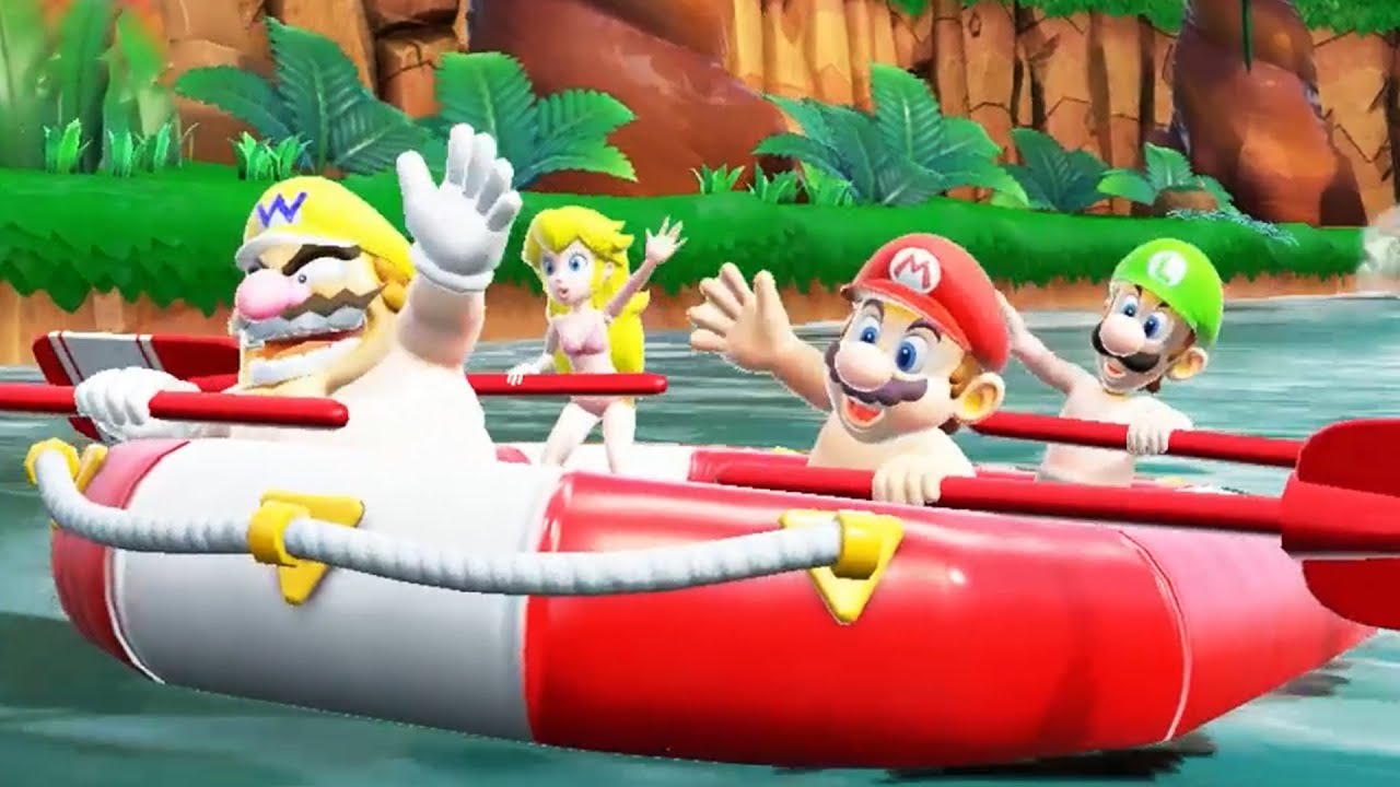 Super Mario Party Beach Party Pack Minigames All New Characters